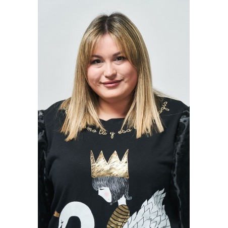 Sudadera Princesa de Anabel Lee | Sopotey